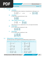 JEE Differentiation Formulas | PDF