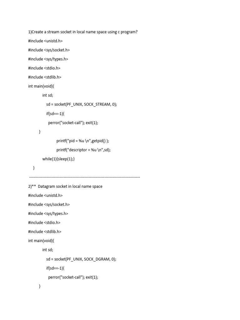 CN Lab Program | Download Free PDF | Network Architecture | Data Transmission