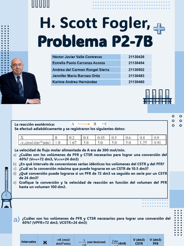 Problema P2-7b | PDF | Química | Cantidad