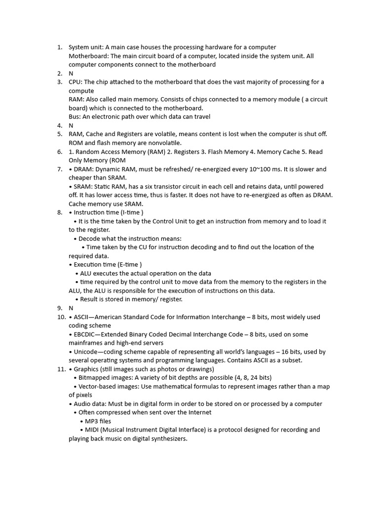 Chap 2 | PDF | Random Access Memory | Electronics