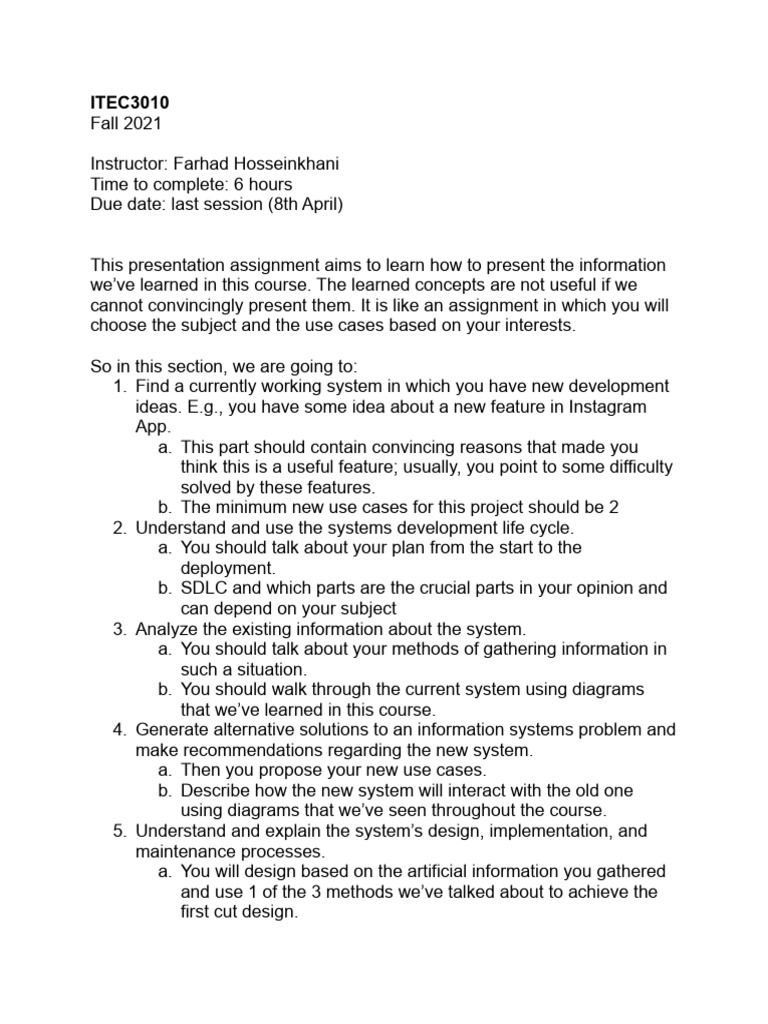 It Ec 3010 Project | PDF | Human Communication | Learning