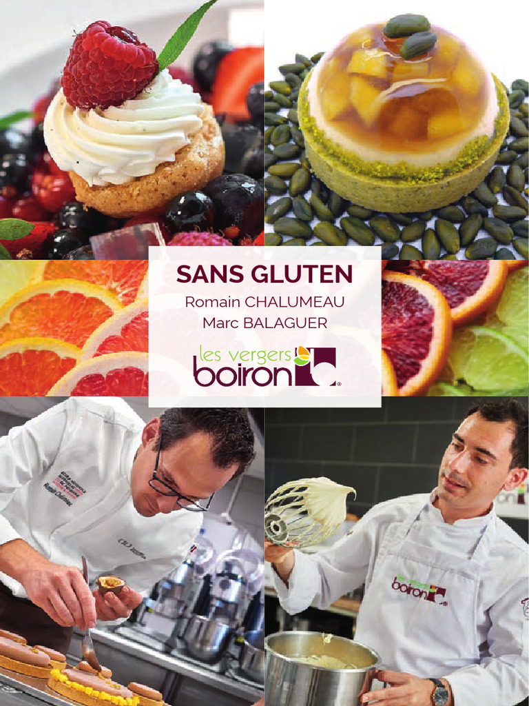 Pâtisserie Sans Gluten par Romain et Marc | PDF | Chocolat | Meringue