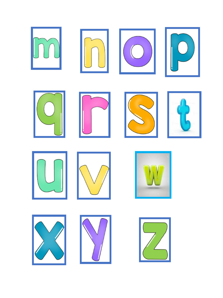 Abecedario Minuscula | PDF