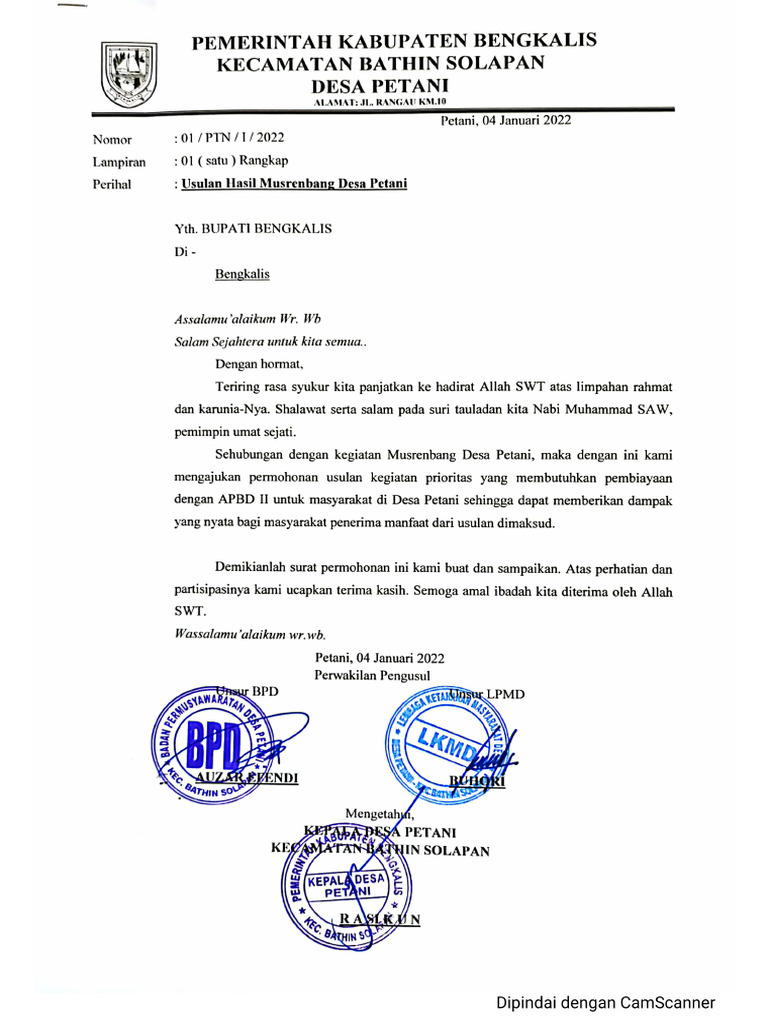 Proposal Peningkatan Jalan | PDF