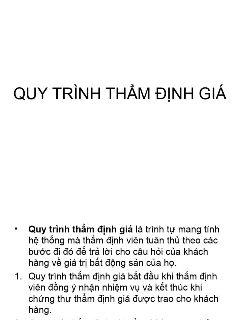 Quy Trinh TDG | PDF