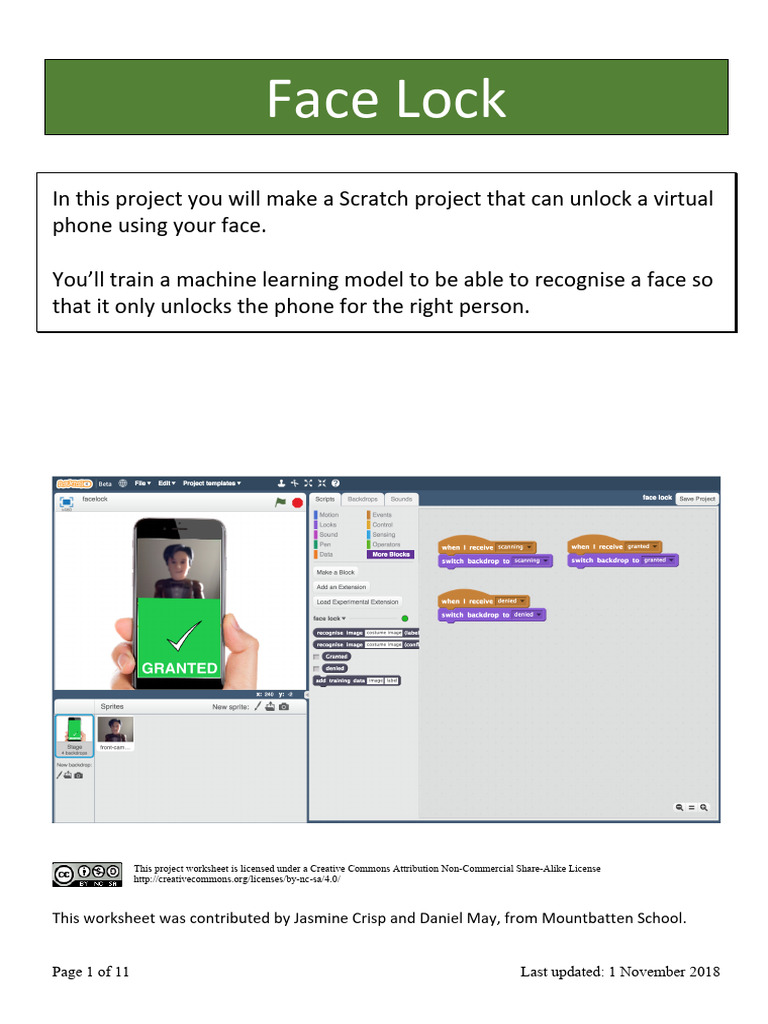Worksheet Facelock | PDF | Computing | Software