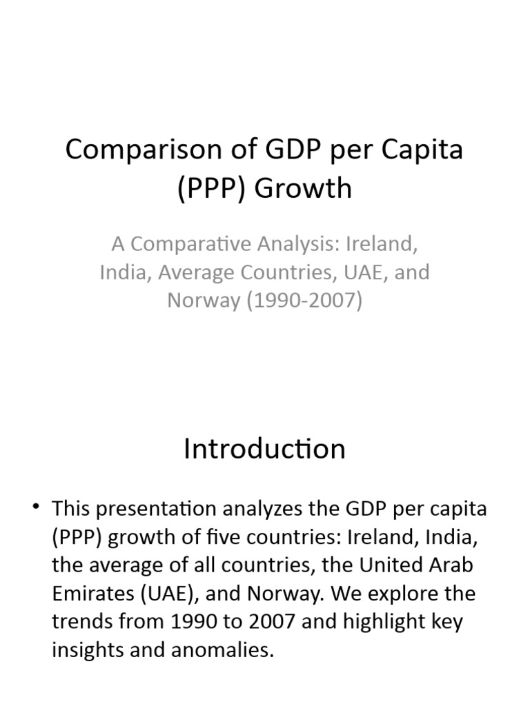 GDP Growth Analysis: 1990-2007 | PDF | Finance & Money Management