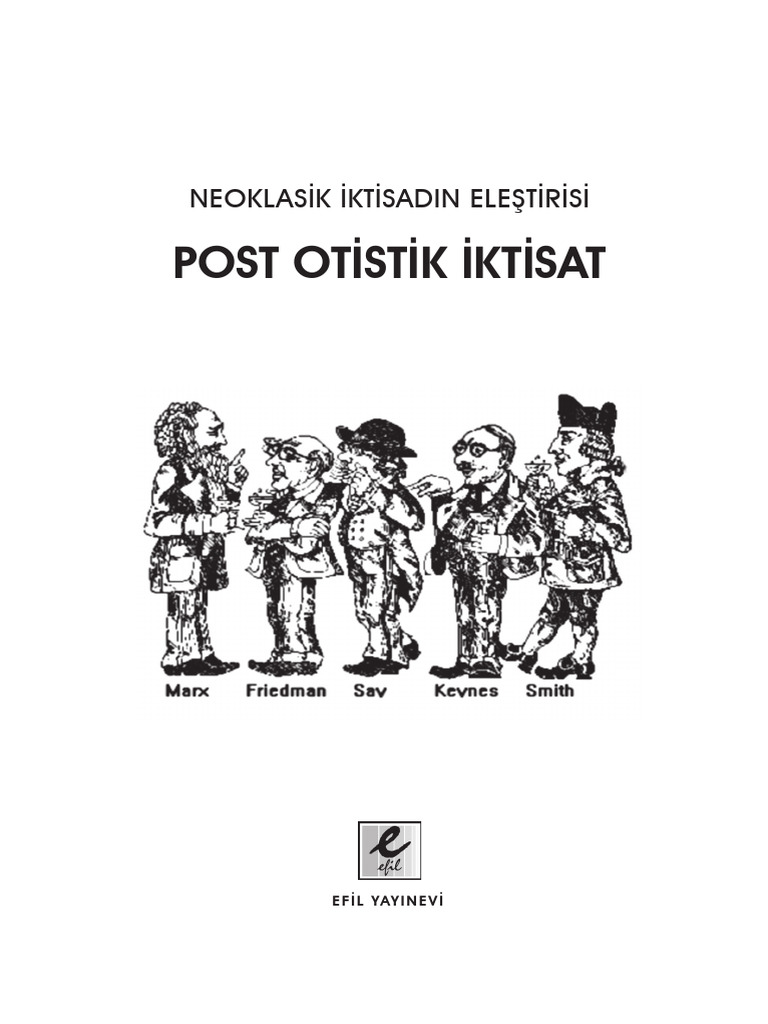 Neoklasik İktisadın Eleştirisi - Post Otistik İktisat - Utku Altınöz ...
