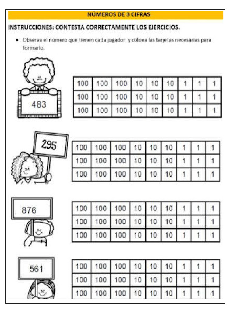 Vier 24 Centena, Decena | PDF