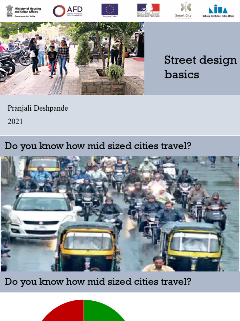 Street Design - 2021 - Aug DSCL Web Workshop | PDF | Traffic | Pedestrian