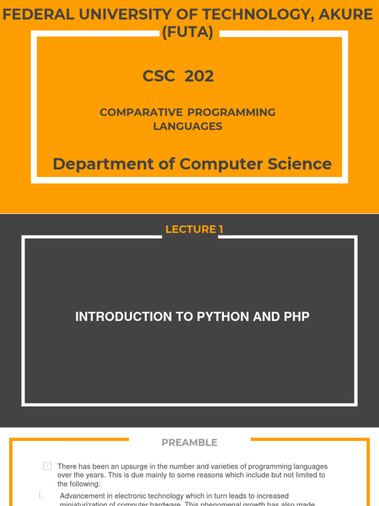 CSC202 | PDF | Parameter (Computer Programming) | Data Type