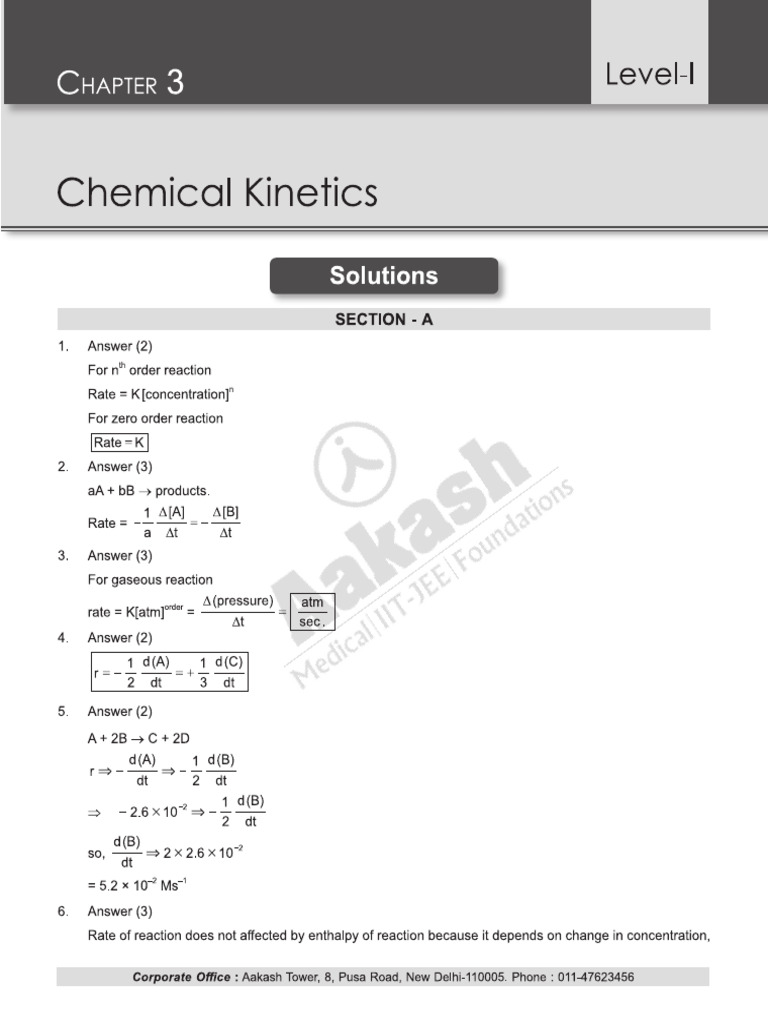 CLS MED 24 25 XII Che Package 1 Level 1 Chapter 3 | PDF