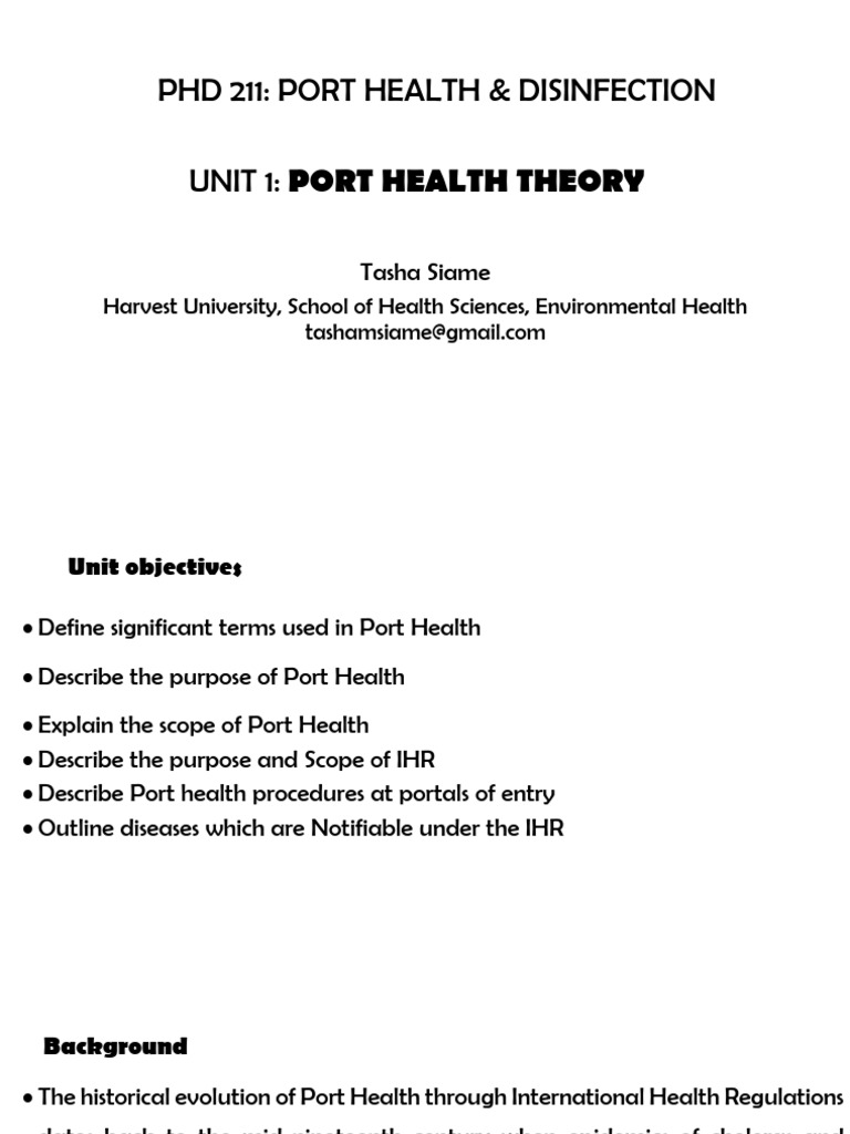 Introduction To PHD | Download Free PDF | Public Health | World Health ...