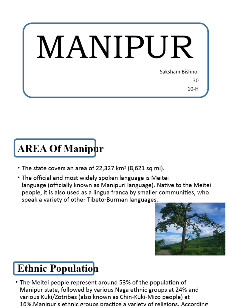 Manipur | PDF