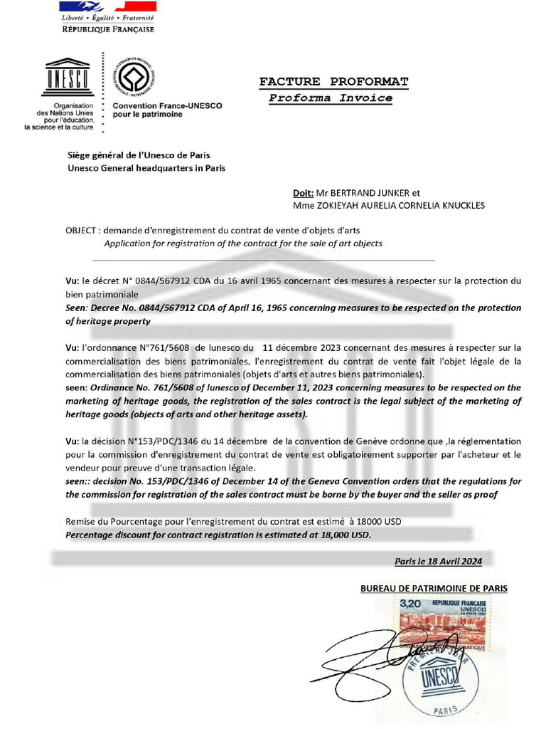 FACTURE PROFORMAT - Page-0001 | PDF