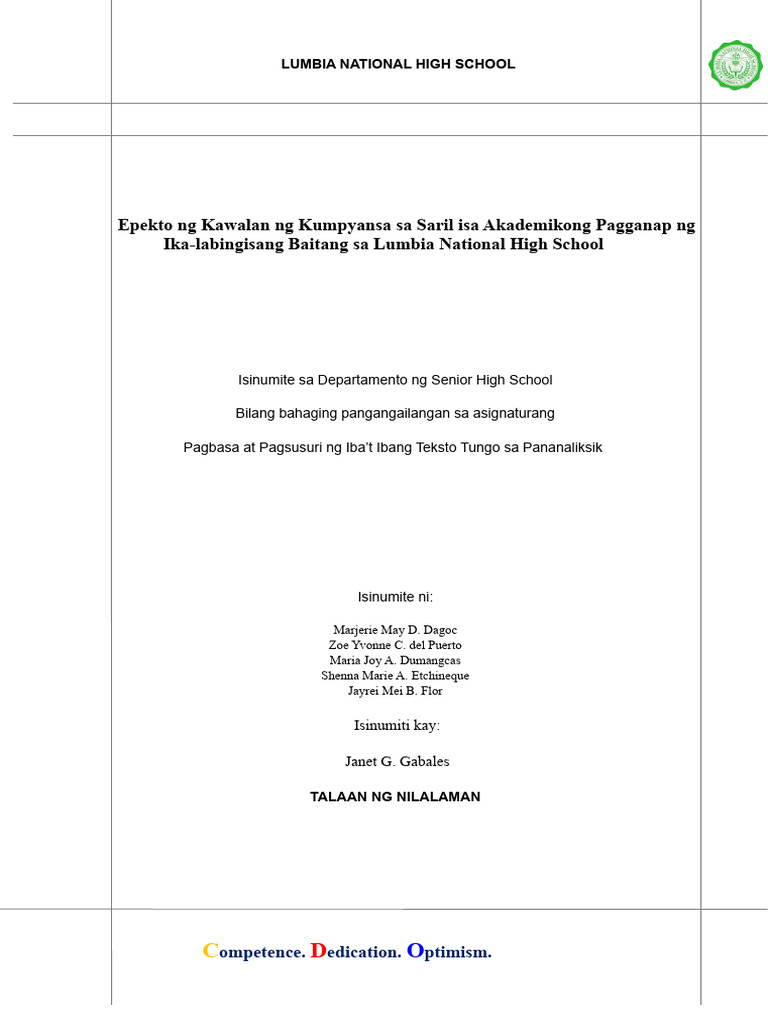 Pagbasa | PDF