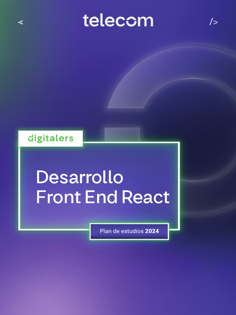 Desarrollo Front End React Digitalers | PDF | Ordenador portátil | Red mundial