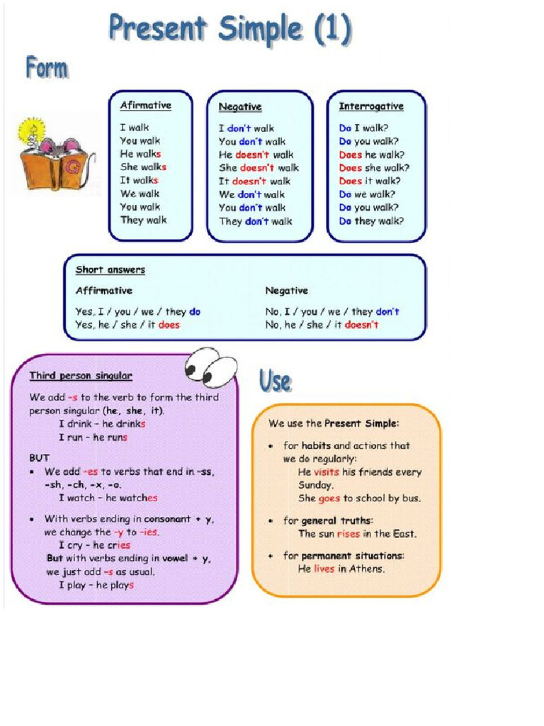 Simple Present | PDF