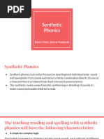 How To Use Synthetic Phonics | PDF | Phonics | Reading (Process)