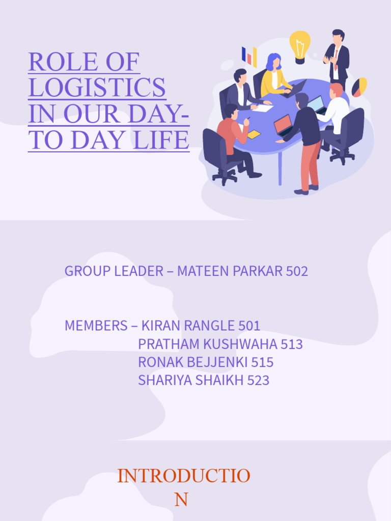 Logistics in Day To Day Life - Sem 5 | PDF | Logistics | Warehouse