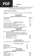 Lesotho Income Tax Overview and Rates | PDF | Taxes | Income Tax