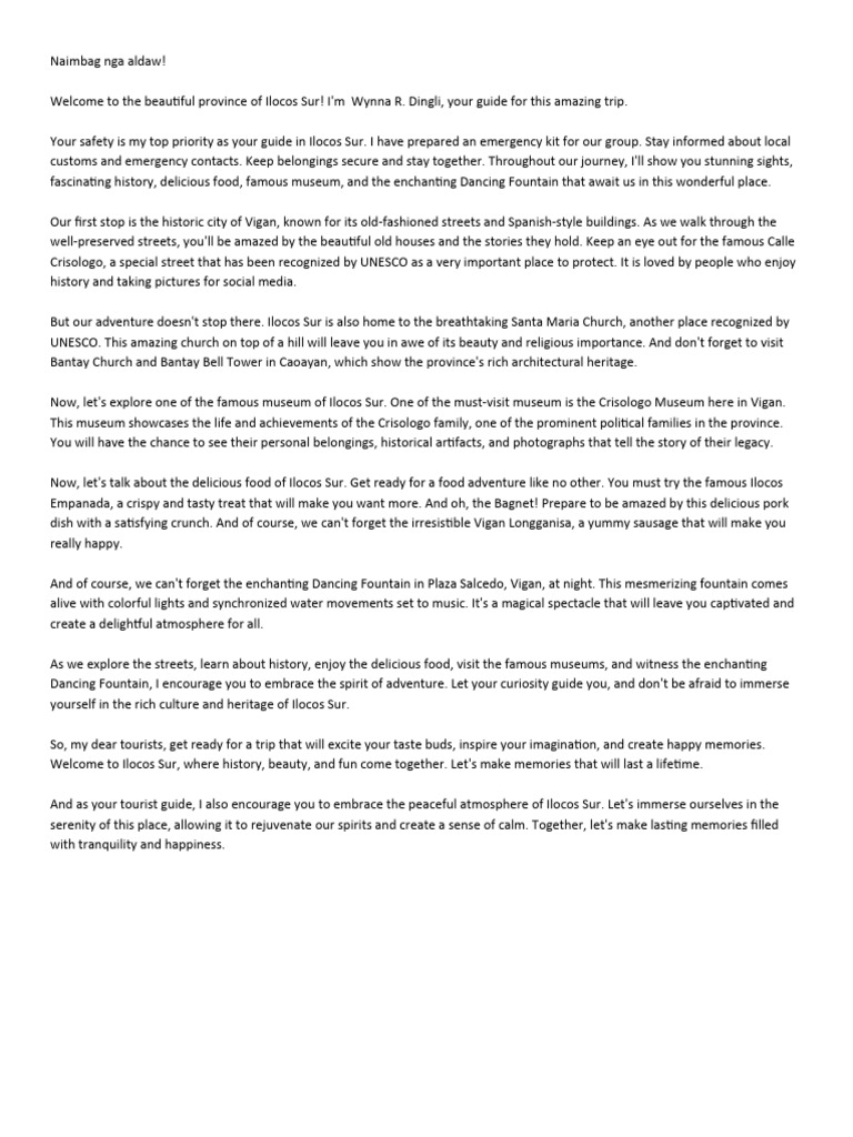 Memorized Script | PDF