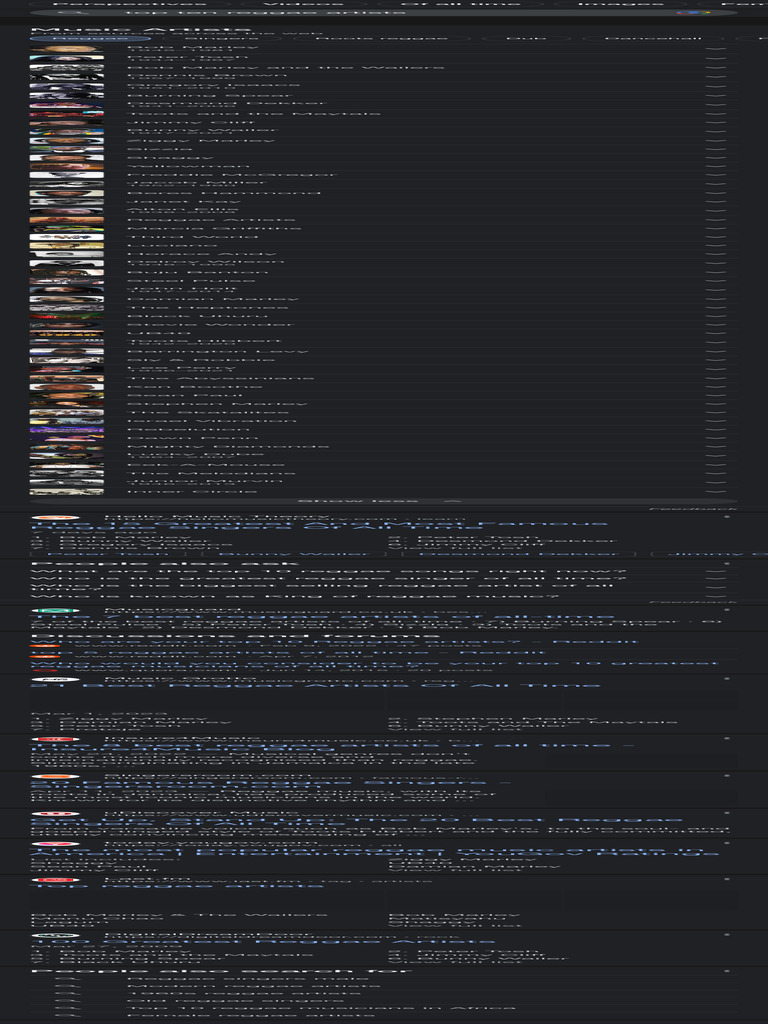 Top Ten Reggae Artists - Google Search | PDF | Reggae | Bob Marley