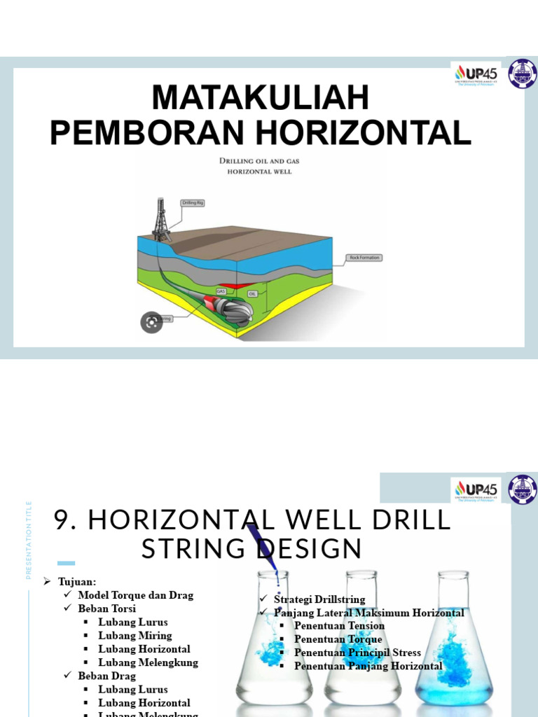 Desain Drill String untuk Pemboran Horizontal | PDF | Sains & Matematika