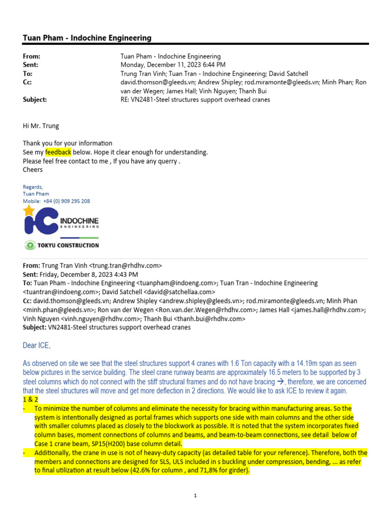 Microsoft Outlook - Memo Style | PDF | Structural Engineering