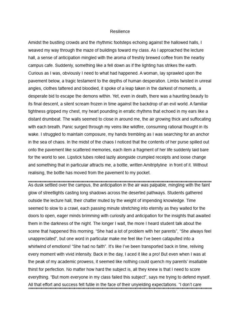 Resilience | PDF | Behavioural Sciences