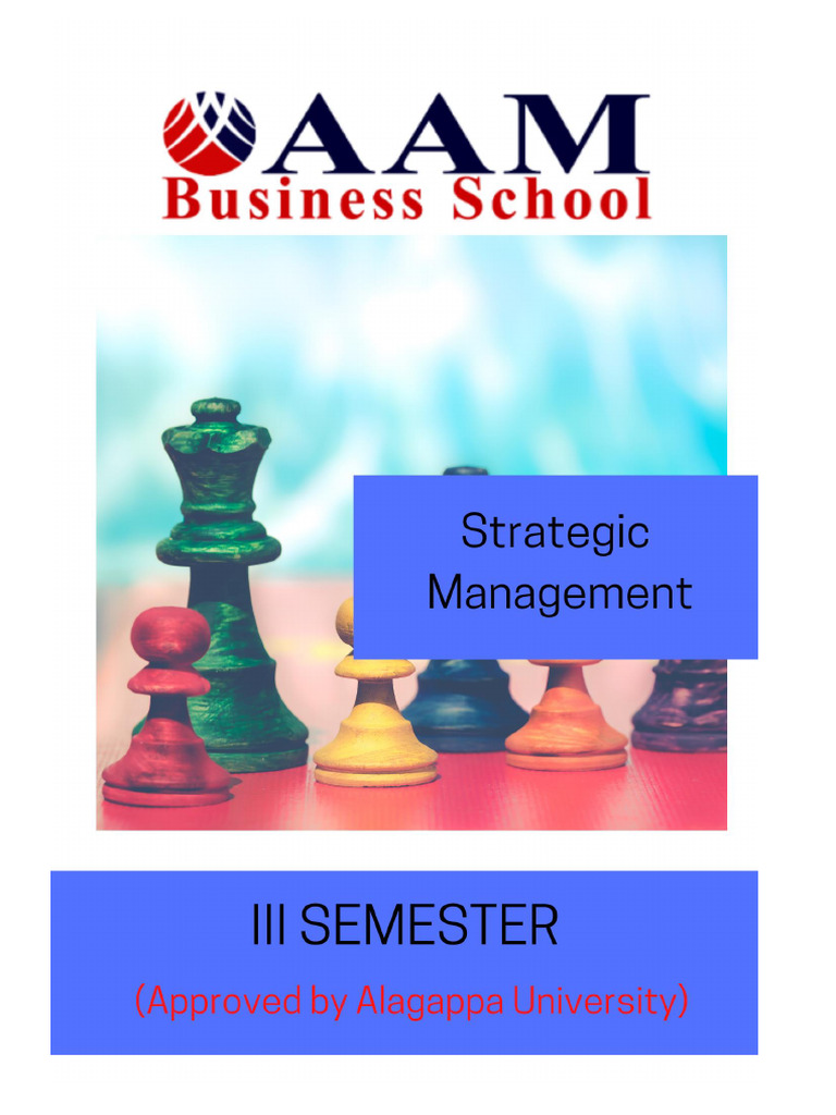 Strategic Management Book | PDF | Strategic Management | Swot Analysis