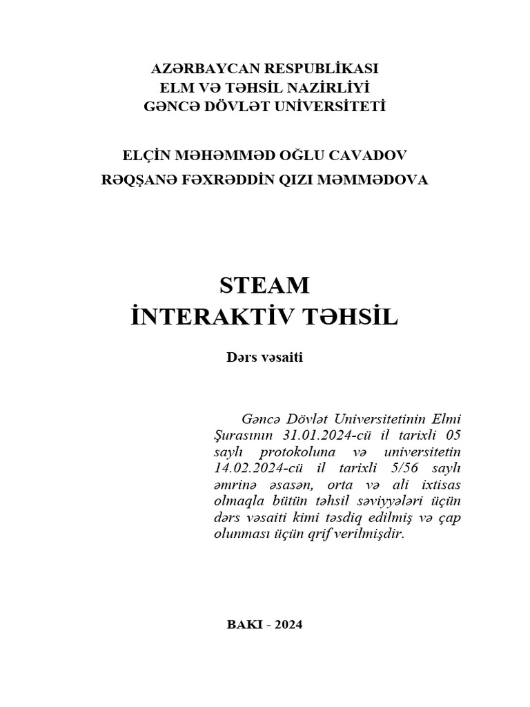 STEAM Interaktiv Tehsil | PDF