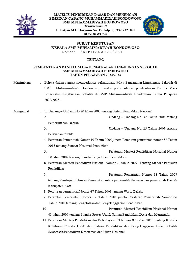 SK MPLS 2023 2024 | PDF