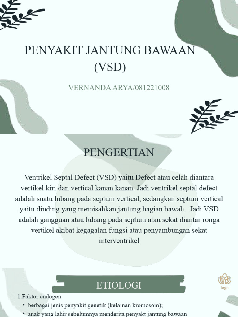 Kep Anak VSD | PDF