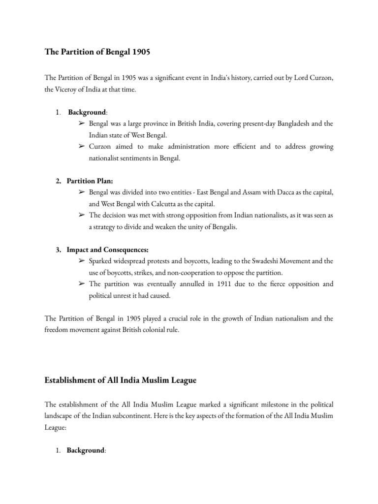 Pakistan Movement Final Exam | PDF | British Raj | Partition Of India