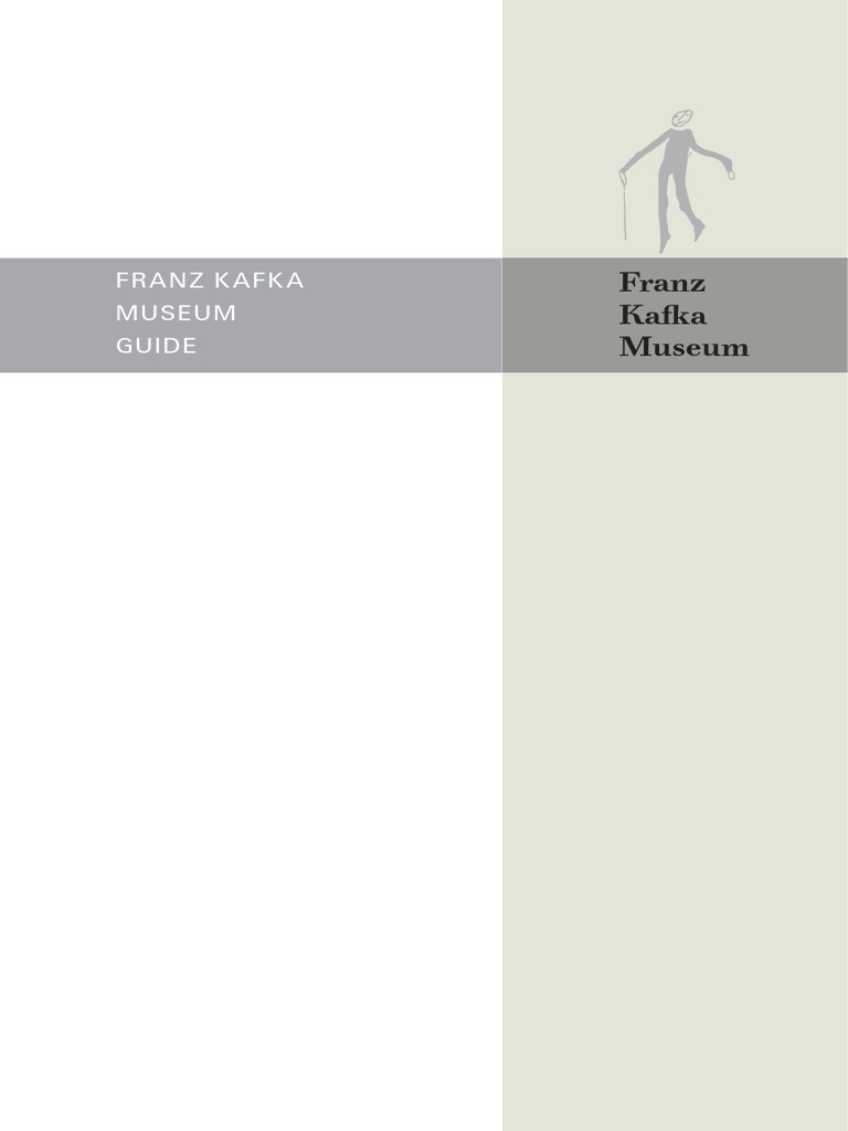 Kafka Museum Visitor Guide | PDF | Franz Kafka
