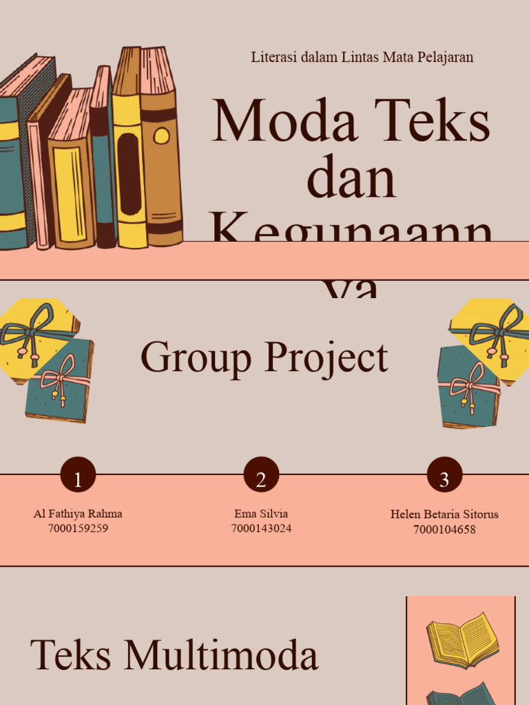 Kegunaan Teks Multimoda dalam Pembelajaran | PDF | Seni & Disiplin ...