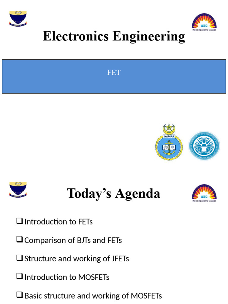 FETs: JFETs vs MOSFETs Explained | PDF | Field Effect Transistor | Bipolar Junction Transistor