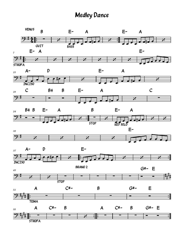 Medley Dance Pdf