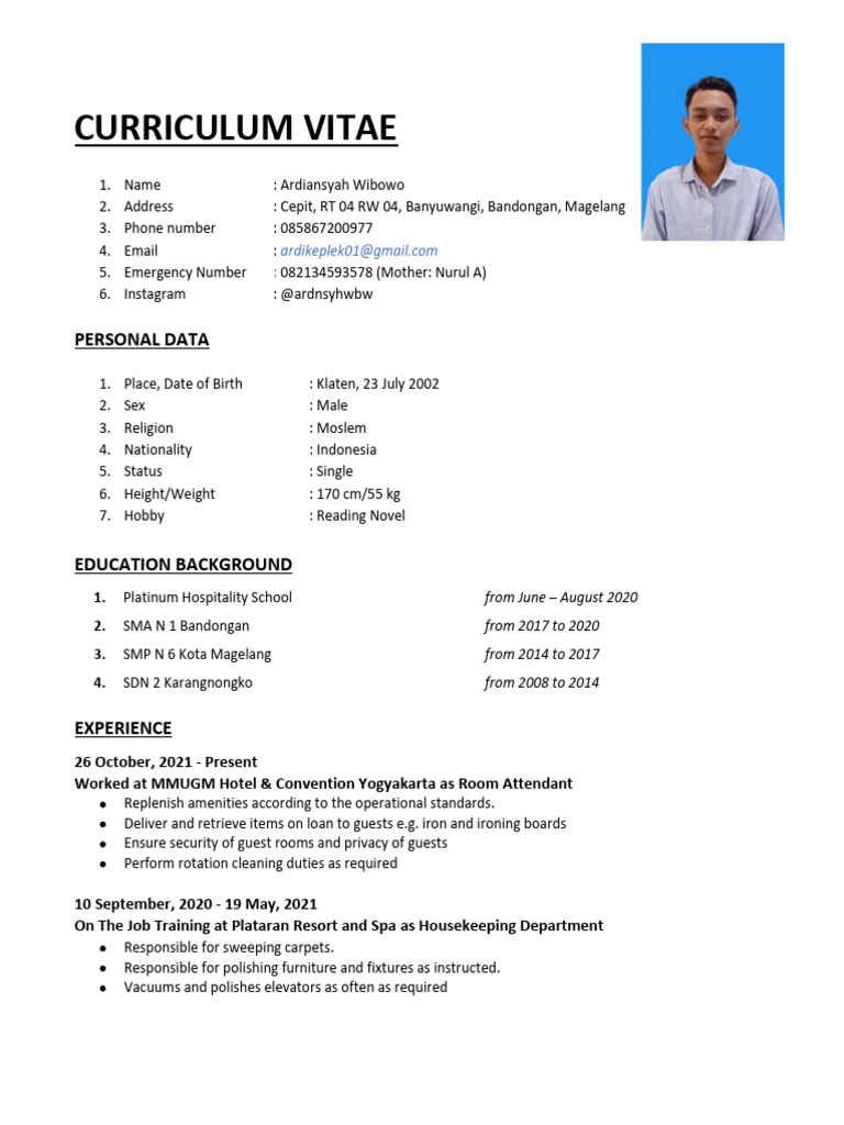 CV ARDI SH | PDF