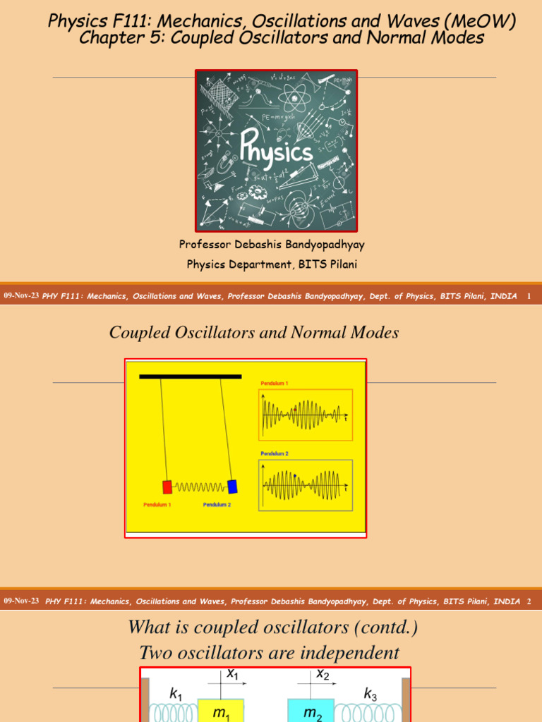 Chapter 5 DB 2023 | PDF | Oscillation | Waves