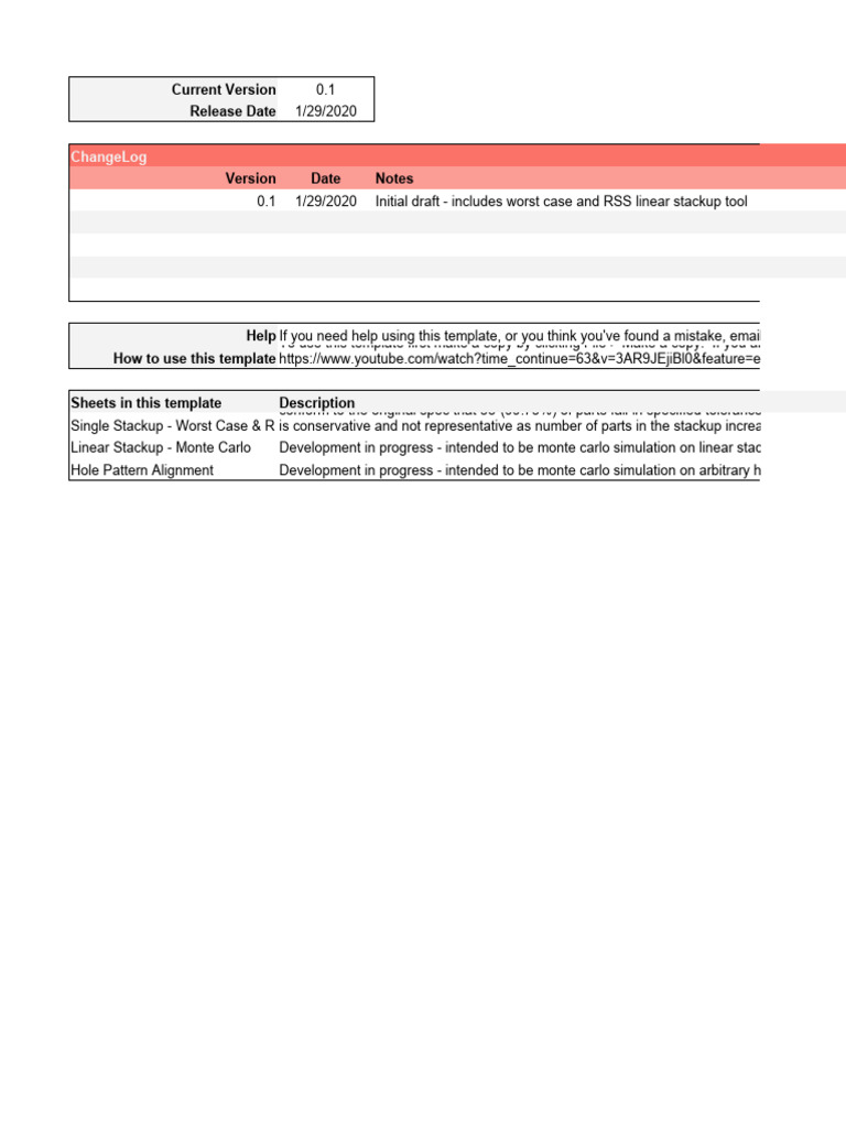 Five Flute Tolerance Analysis Template | PDF | Applied Mathematics