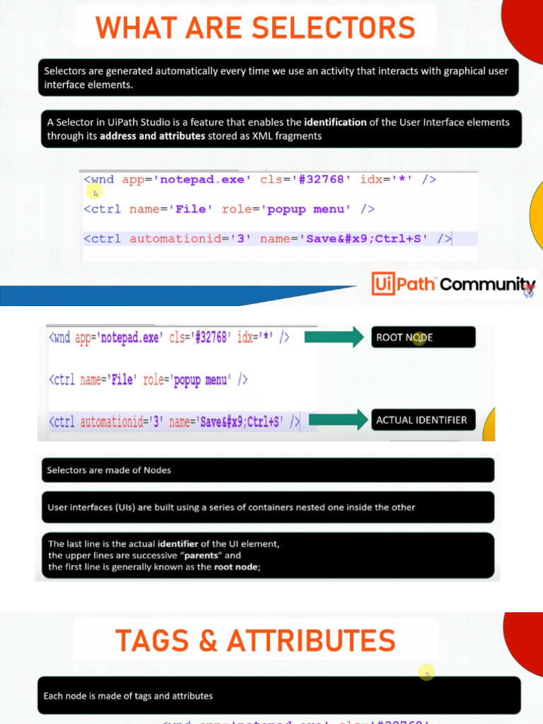 UIpath Selectors | PDF UIpath Selectors | PDF