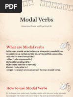 Modal VERBS in PERSUASIVE WRITING | PDF | Verb | Human Communication
