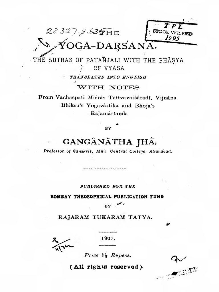 Yoga Darshana | PDF | Meditation | Yoga