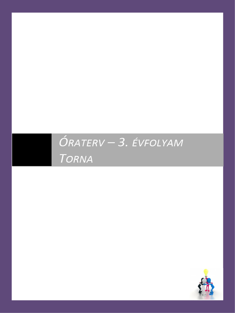 Torna Oraterv 3.evf | PDF