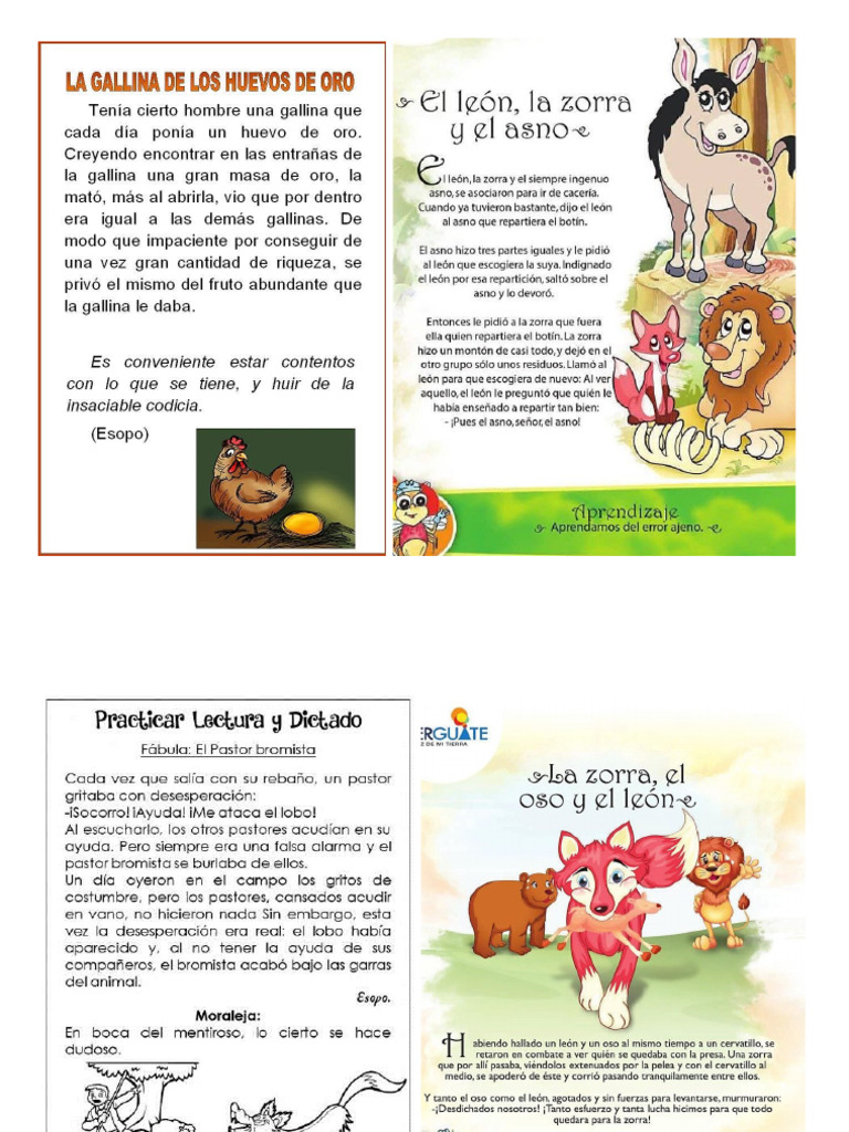 5 Fabulas | PDF