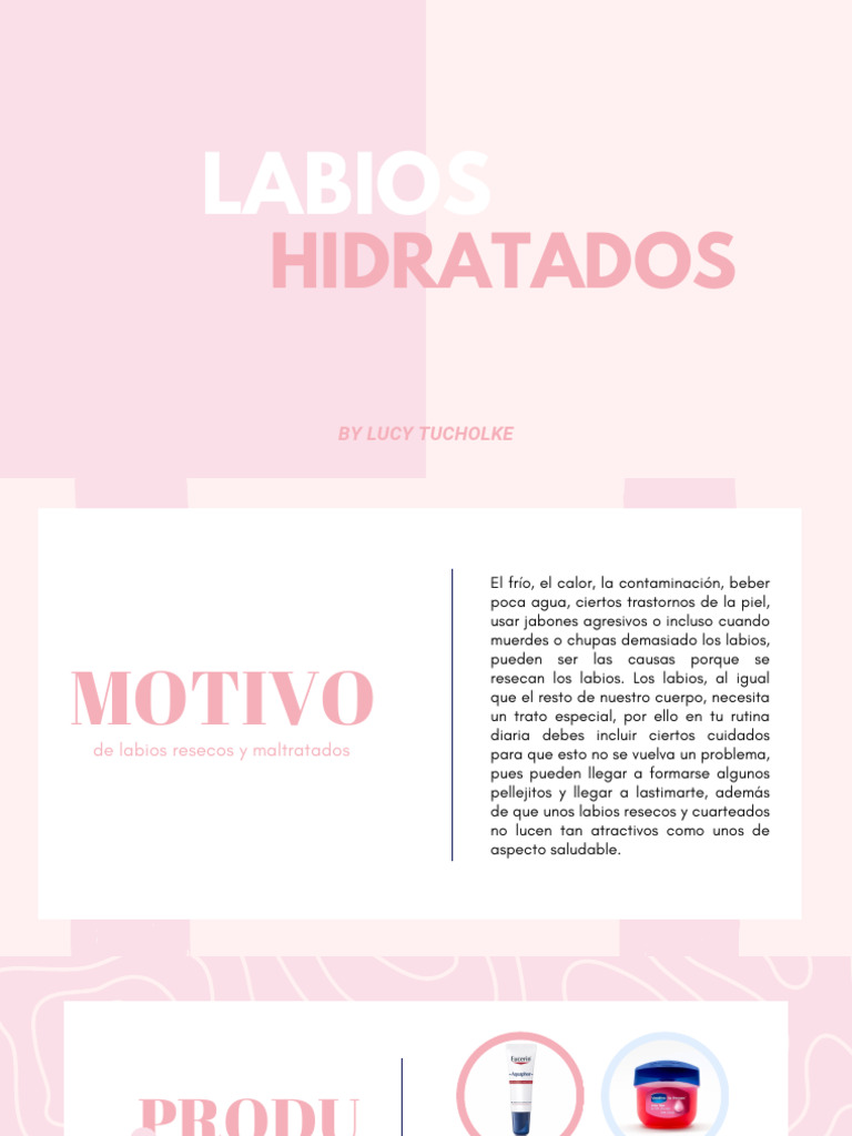 Cuida tus labios: Tips y productos | PDF | Cocina, comidas y vino