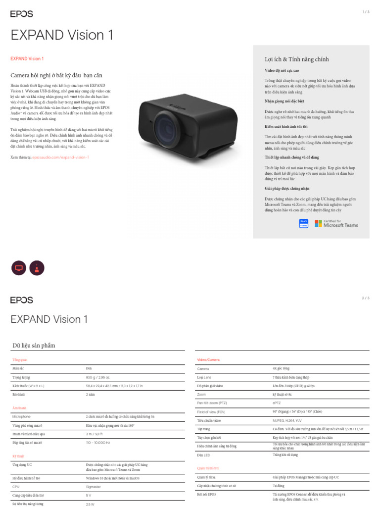 EXPAND Vision 1 | PDF