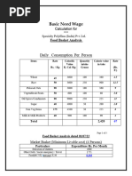 Living Wage Calculation Method | PDF | Taxes | Living Wage